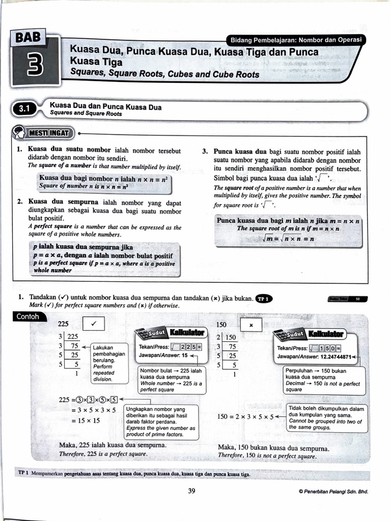 Bab 3 Kuasa 2 Kuasa 3 | PDF