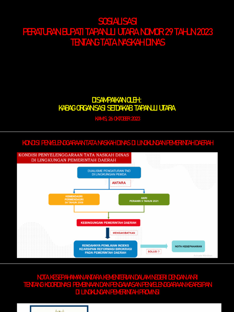 Tata Naskah Dinas | PDF