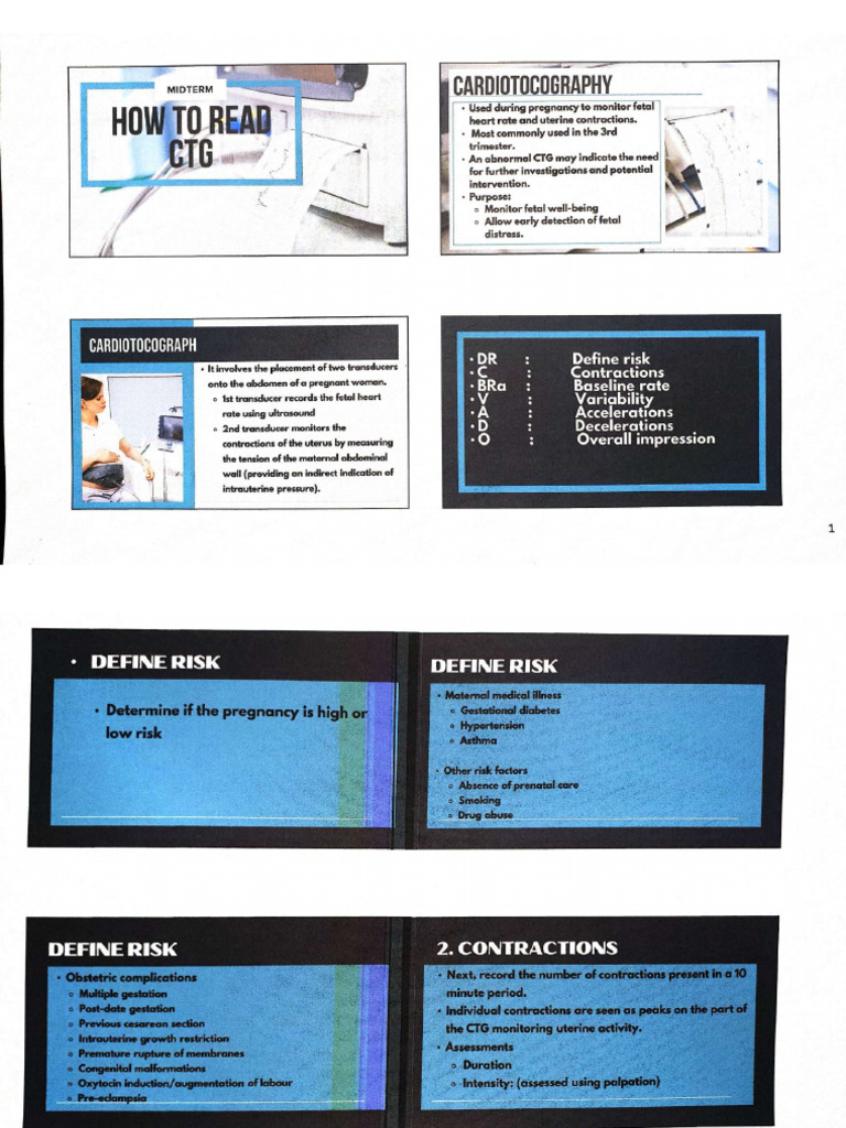How To Read CTG | PDF