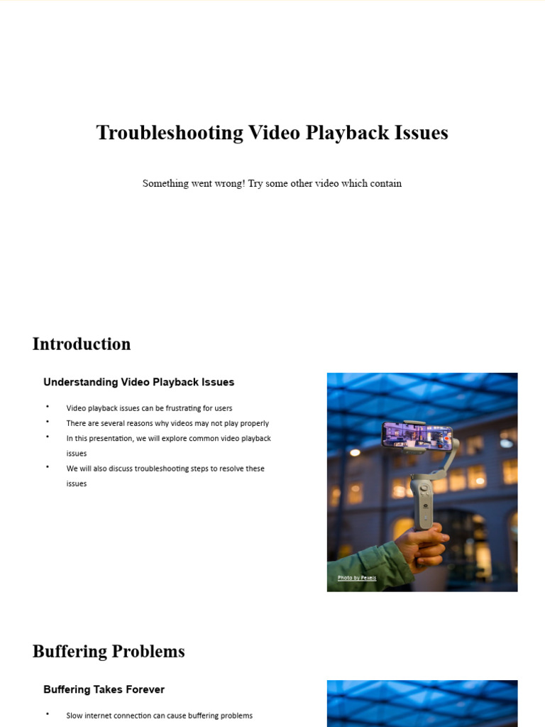 Not Working Pdf Video Streaming Media