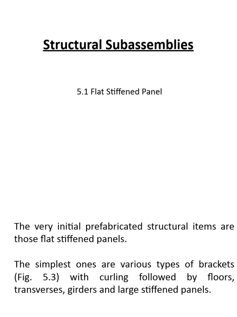 Lec 3 Basic Ship Structure | PDF | Ships | Deck (Ship)
