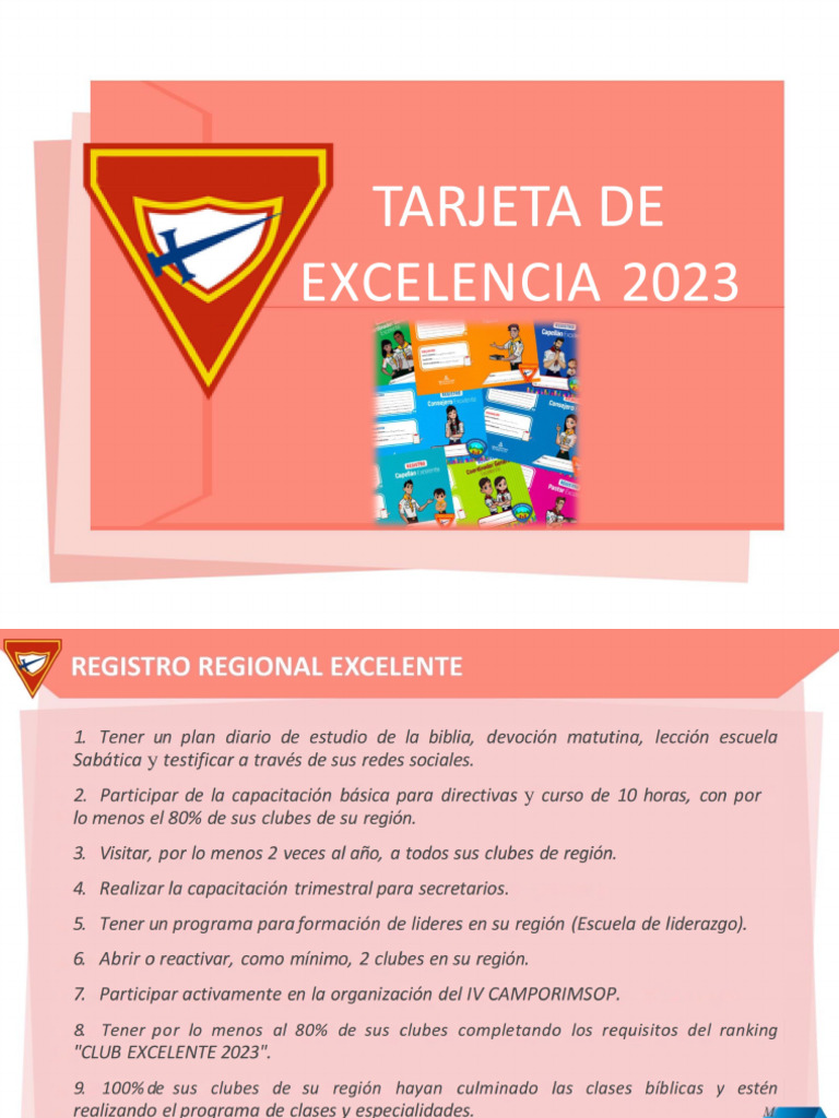 TARJETAS EXCELENCIA MSOP 2023_redactado | PDF