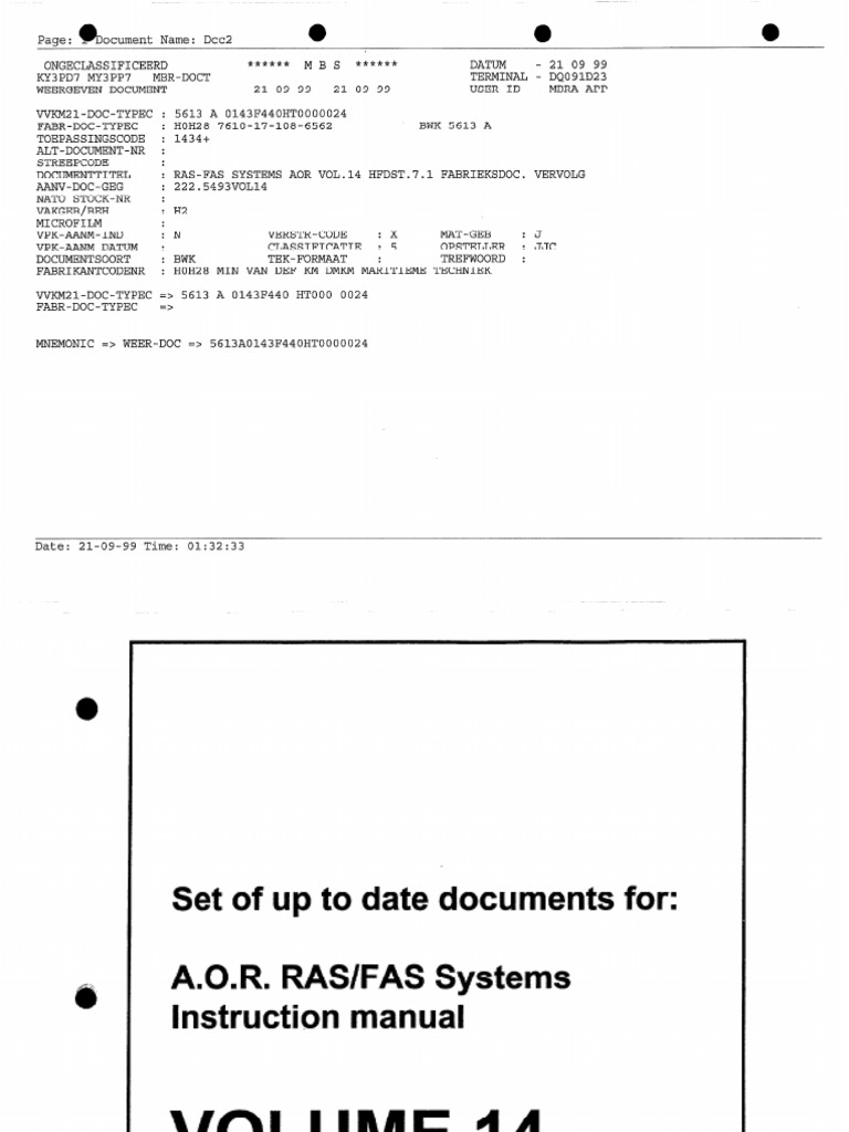 1434 RAS - FAS Systems Aor Vol.14 Hfdst. 7.1 Fabrieksdoc. Vervolg | PDF | Piston | Mechanical ...