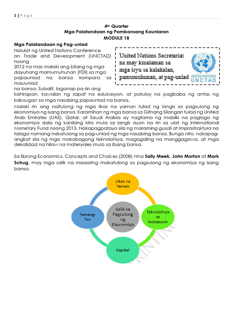 Quarter 4 Arpan Handout | PDF