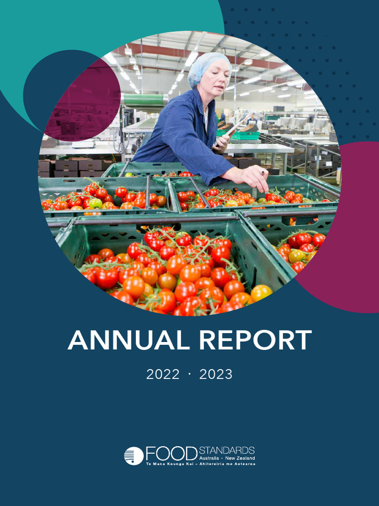 FSANZ Annual Report 2022 23 | PDF | Food Safety | Nutrition Facts Label