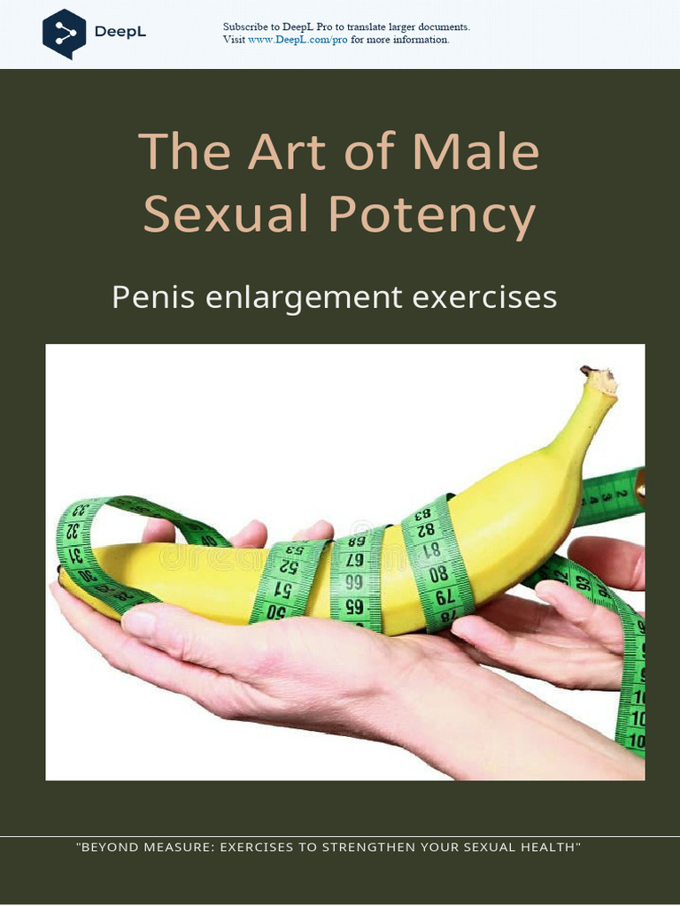 A Arte Da Potência Sexual Masculina en | PDF | Ejaculation | Erectile Dysfunction