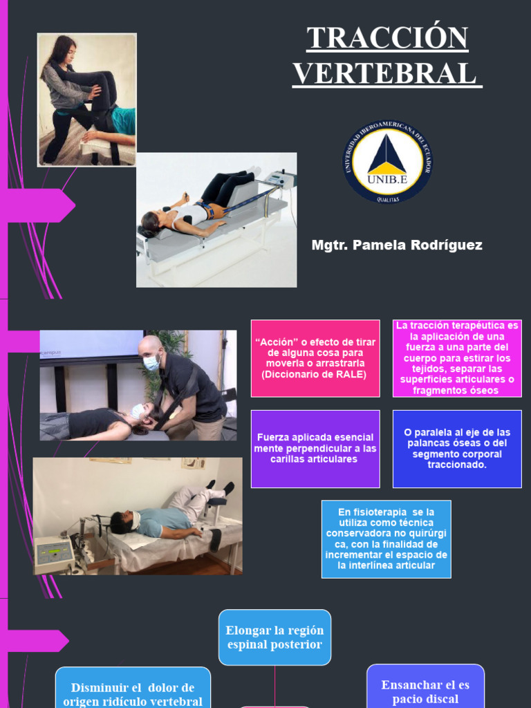 Tracción Vertebral Clase 6 | PDF | Articulación | Sistema musculoesquelético