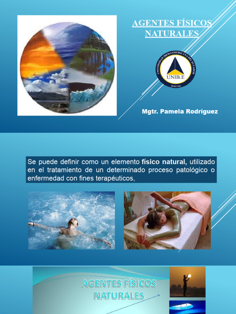 Agentes Físicos Naturales Clase 2 | PDF | Agua | Clima