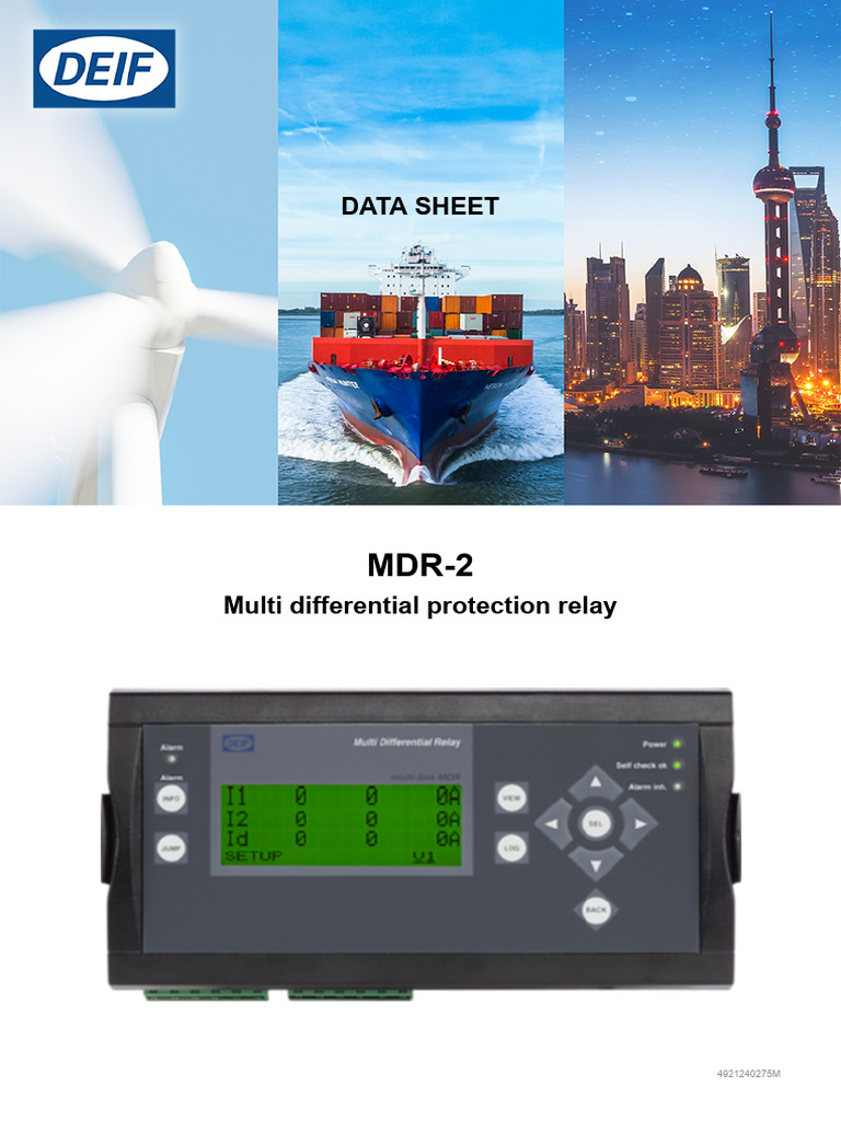 MDR 2 Data Sheet 4921240275 Uk | Download Free PDF | Relay | Transformer