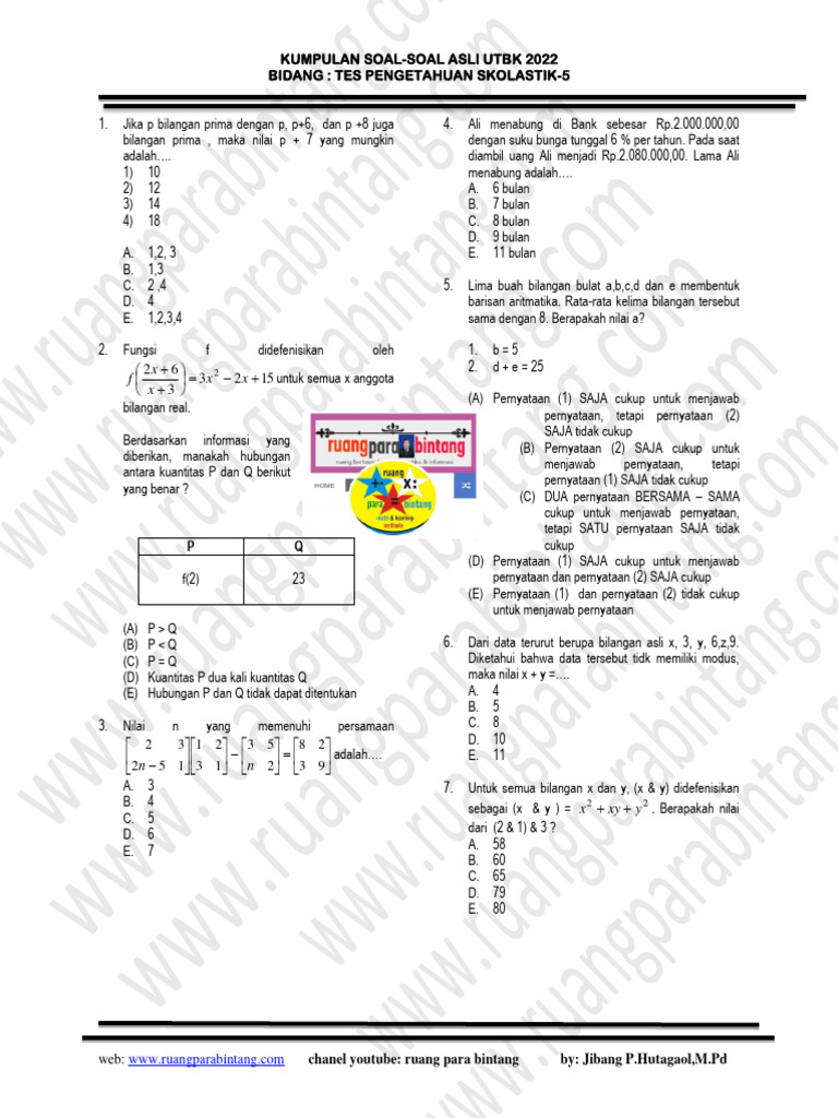 TPS 5 | PDF | Metode & Bahan Ajar