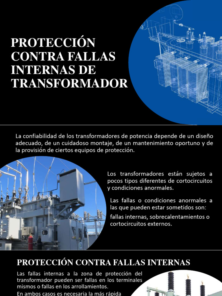 Protección Contra Fallas Internas de Transformador | PDF ...