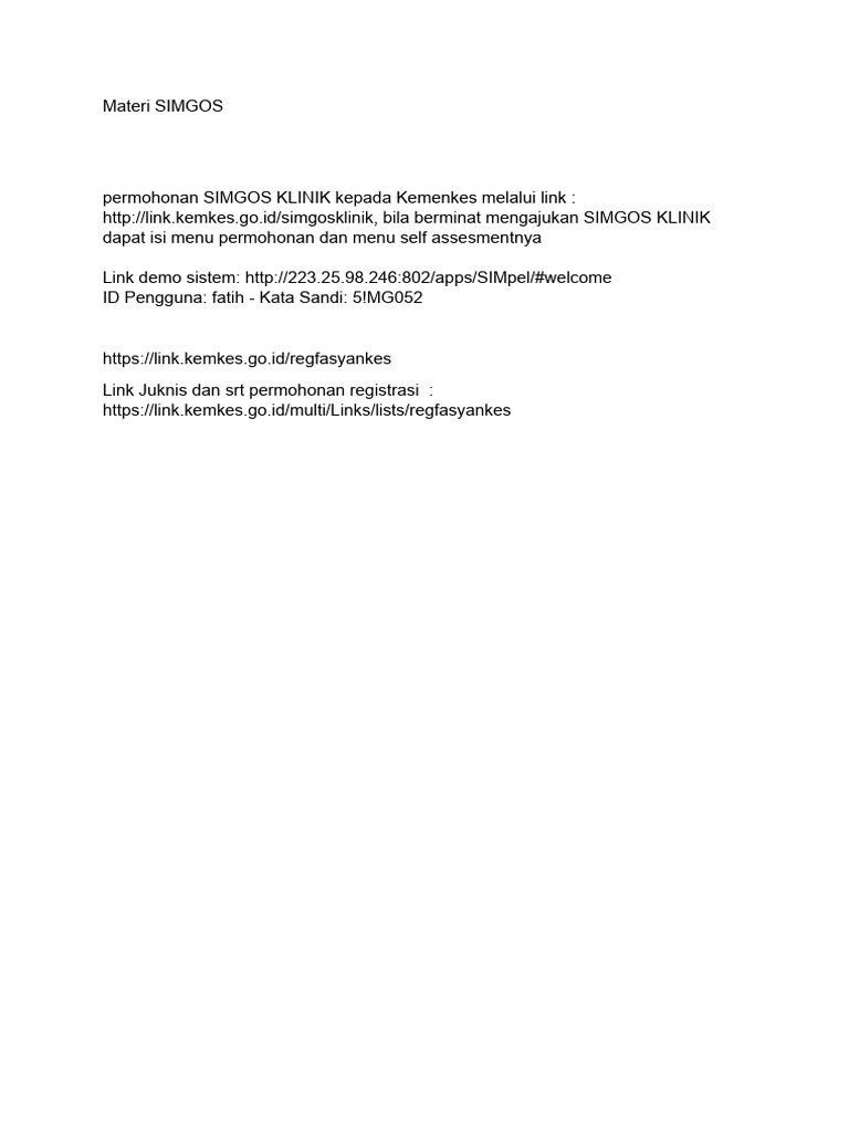 Materi Simgos Dan Rme | PDF | Komputer | Teknologi & Rekayasa