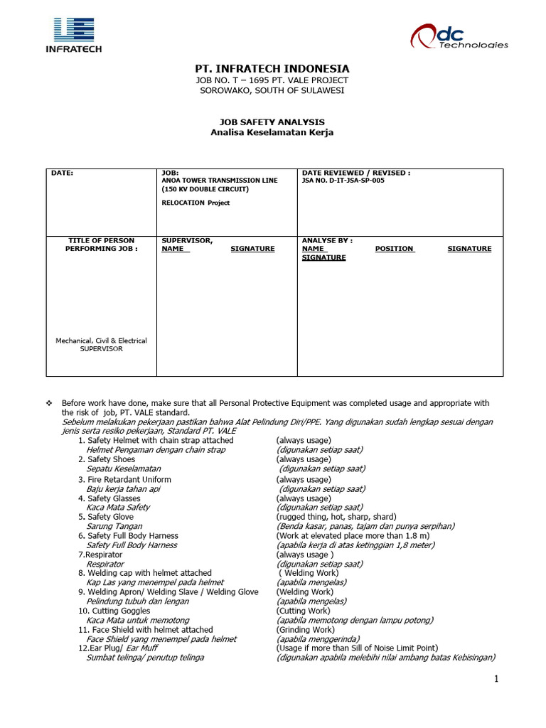 JSA Tower Transmission Line | PDF