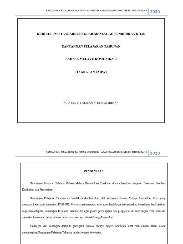 RPT BM KSSMPK Form4 | PDF