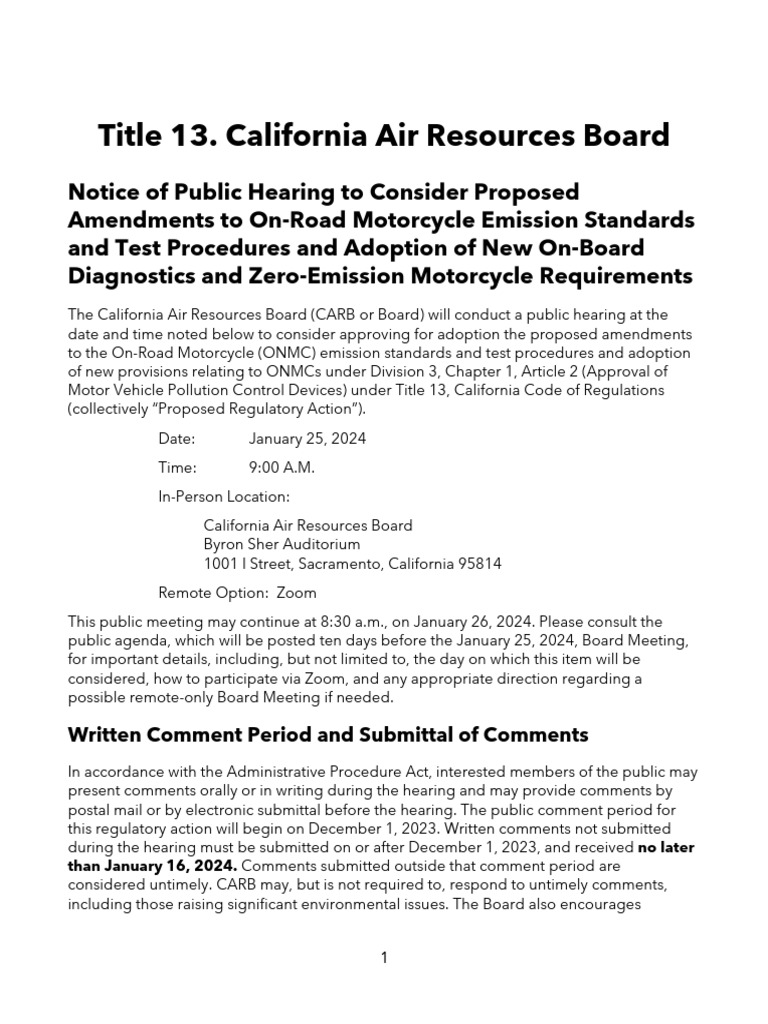 CARB-24 00038 00 e | PDF | Air Pollution | Particulates