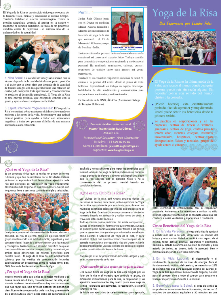 Yoga de La Risa | PDF | La risa | Humor