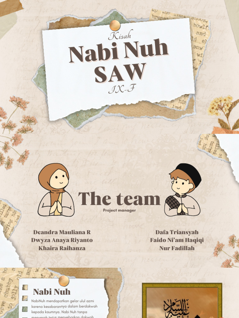 Kisah Nabi Nuh dan Kaumnya | PDF