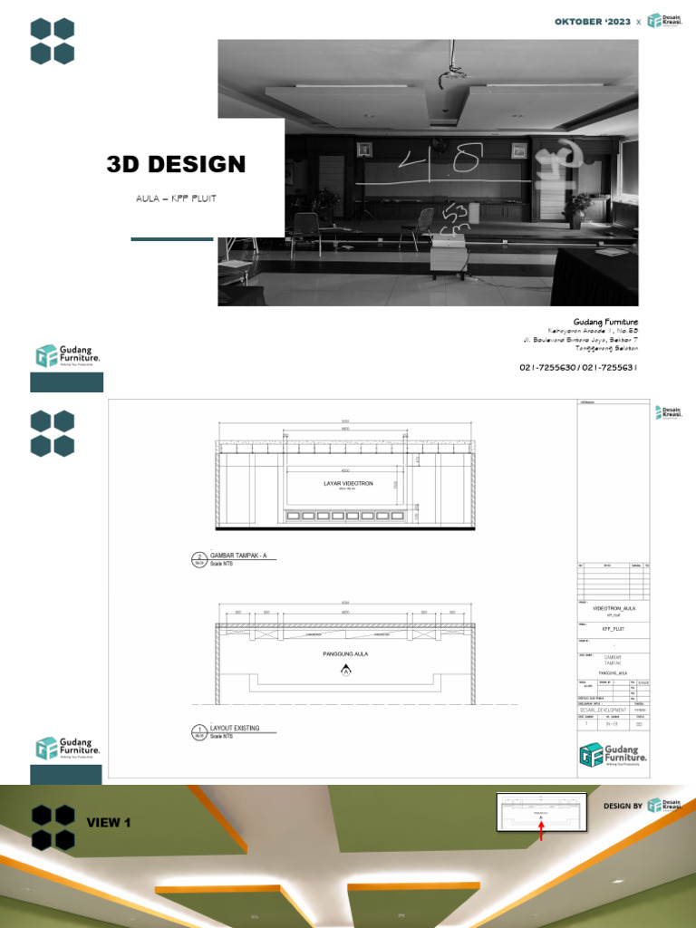 3D Design - Aula KPP Pluit | PDF