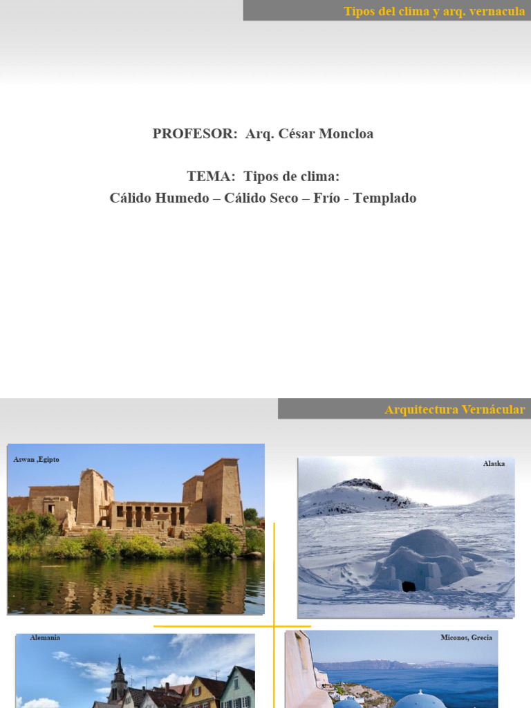 Tipos de Clima CS CH F T | PDF | Clima | Clima templado