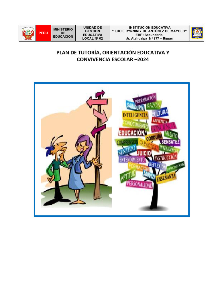 PLAN TOE 2024 Ok. | PDF | Maestros | Educación primaria