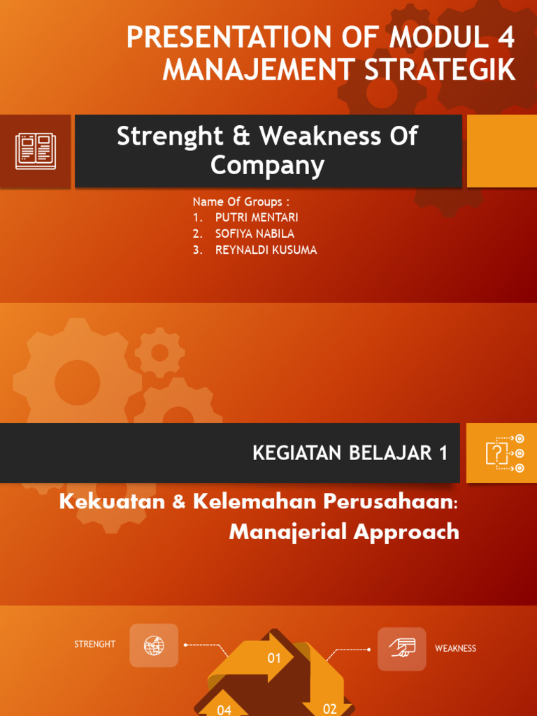 Strategic Management SWOT Analysis Guide | PDF | Strategic Management ...