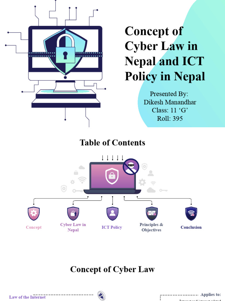 Cyberlaw and ICT Policy in Nepal | PDF | Cybercrime | Cyberspace