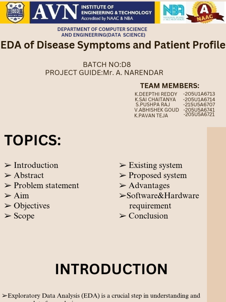 Final Mini Project PPT (d8) | PDF | Medical Diagnosis | Data