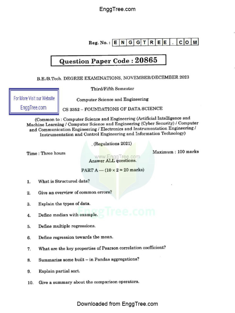 CS3352-Foundations-of-Data-Science-Nov-Dec-2023-Question-Paper-Download ... CS3352-Foundations-of-Data-Science-Nov-Dec-2023-Question-Paper-Download ...