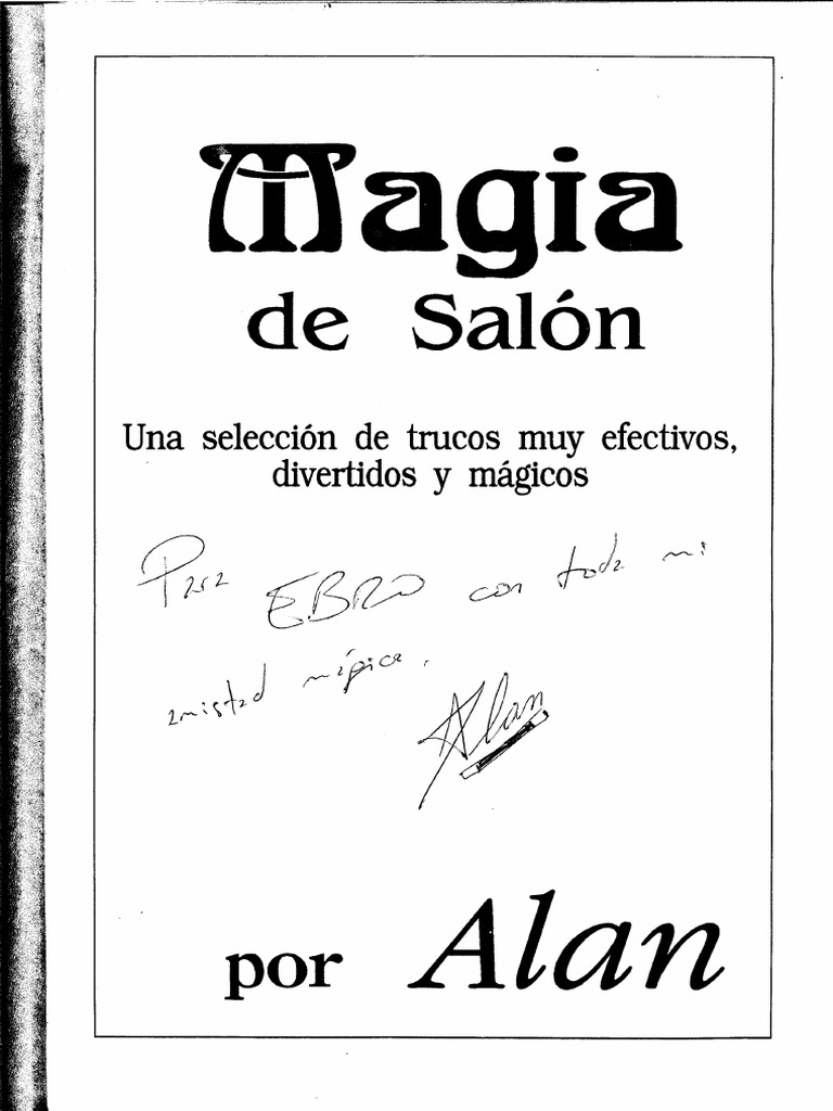 Alan - Magia de Salon | PDF
