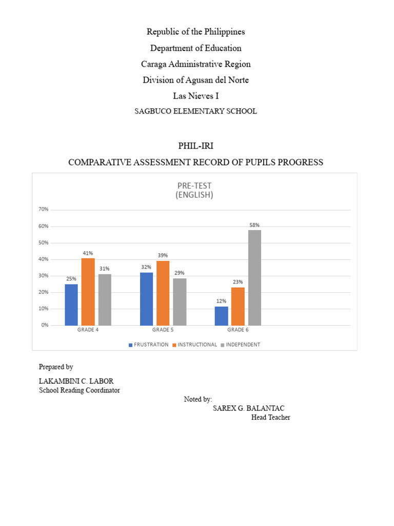 Phil Iri Graph | PDF