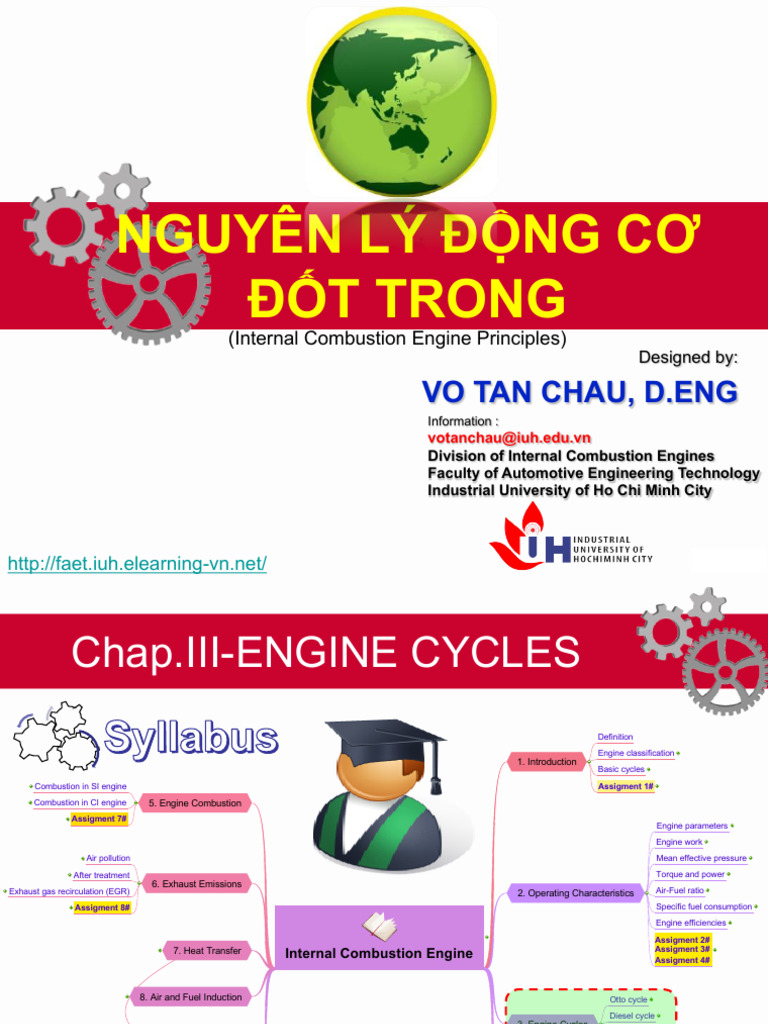 Chap 3 - Introduction To Internal Combustion Engine | Download Free PDF ...