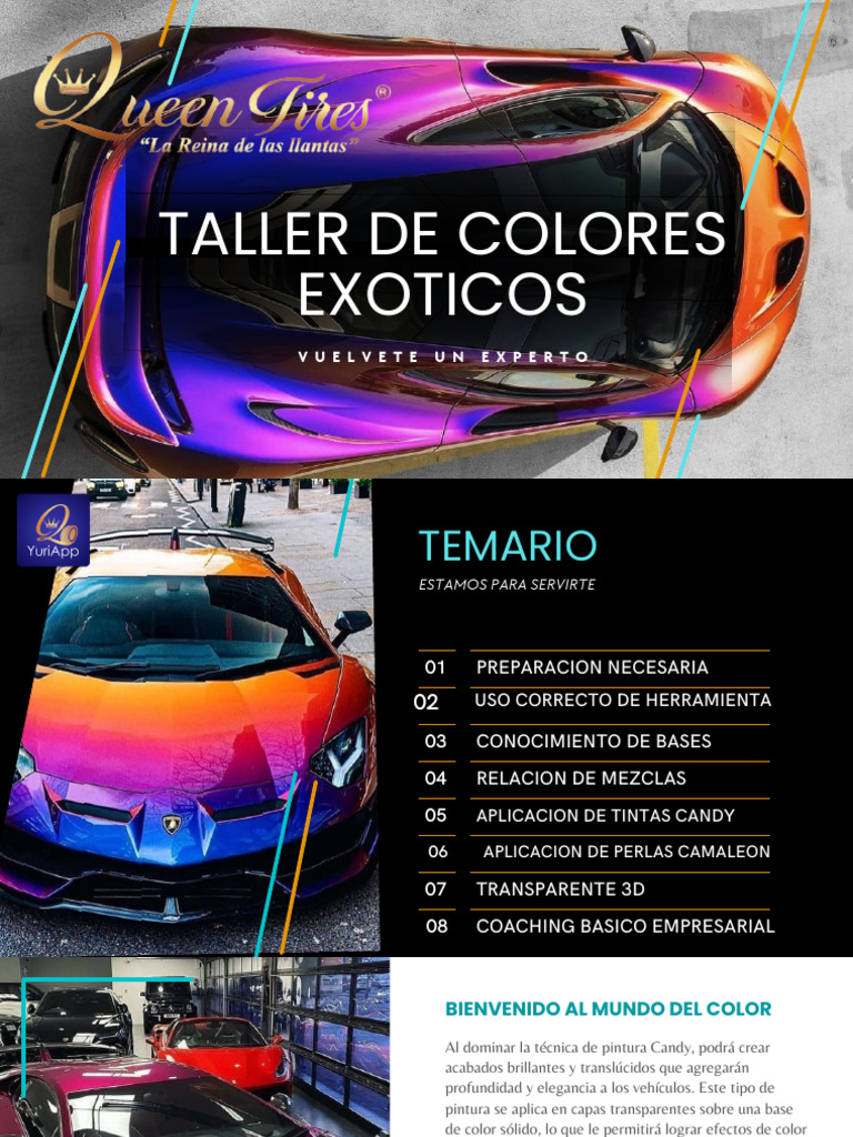 TALLER COLORES EXOTICOS _20240426_002450_0000 | PDF | Color | Pinturas