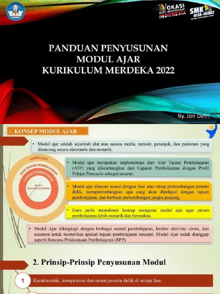 PTT Modul Ajar Kumer | PDF