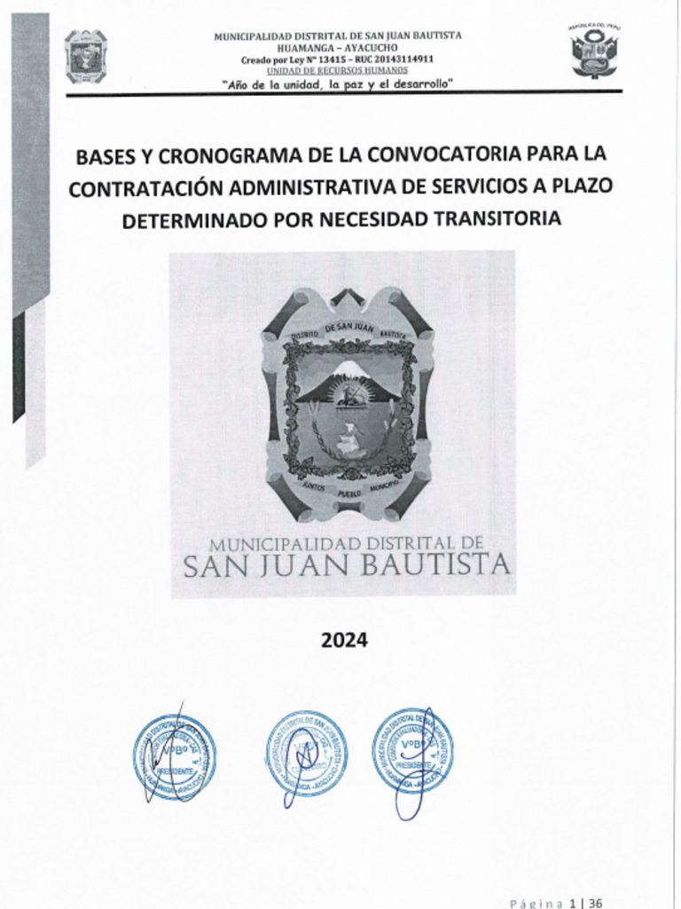 Convocatorias02 Cas 2024 | PDF