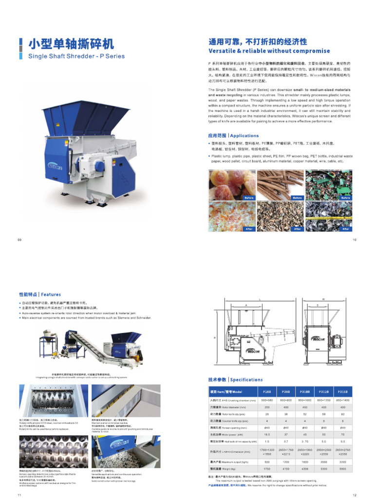 P-series-shredder- | PDF