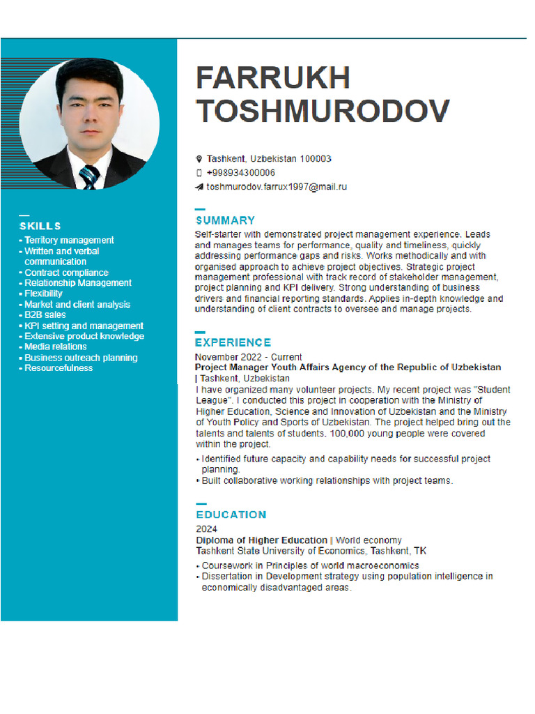 Farrukh Toshmurodov | PDF