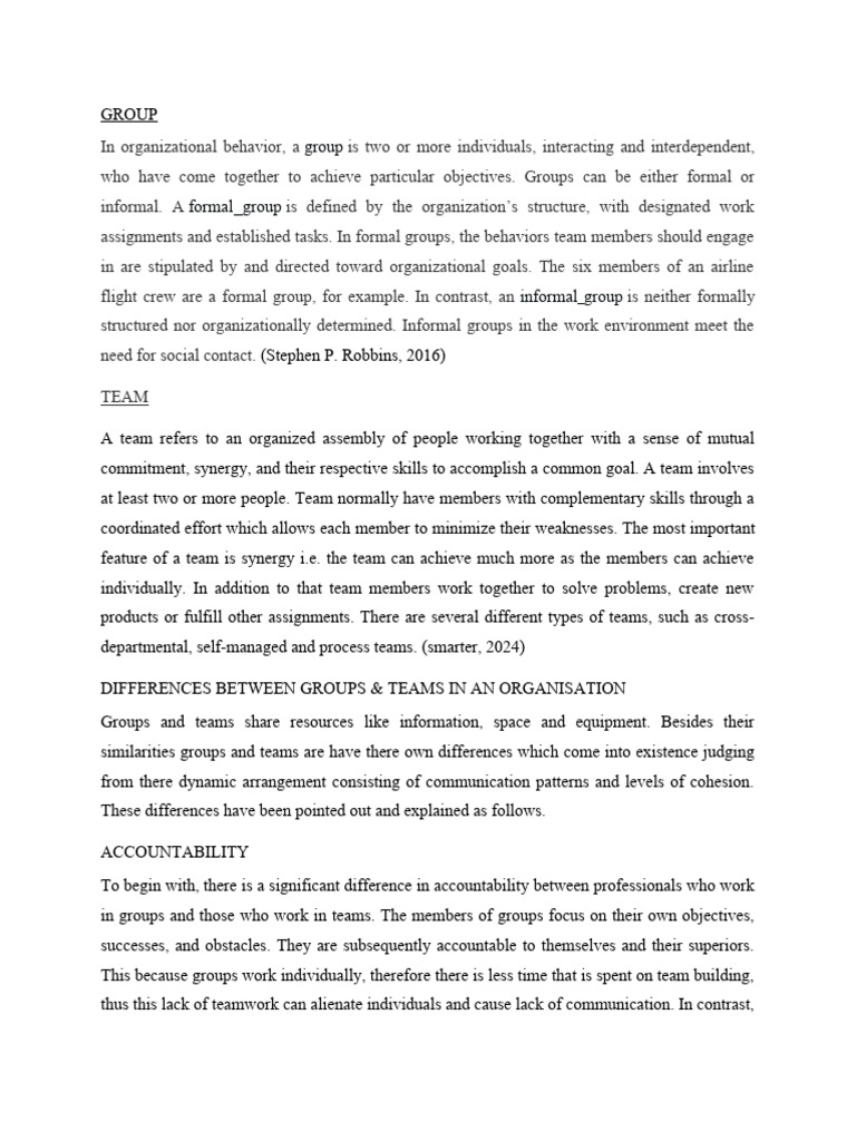 GROUP | PDF | Decision Making | Leadership