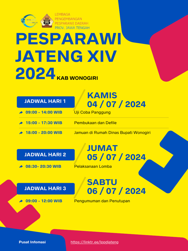 Rundown Pesparawi Jateng 2024 (Revisi 3) | PDF