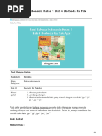 Soal STS Pend. Pancasila Kelas 1 | PDF