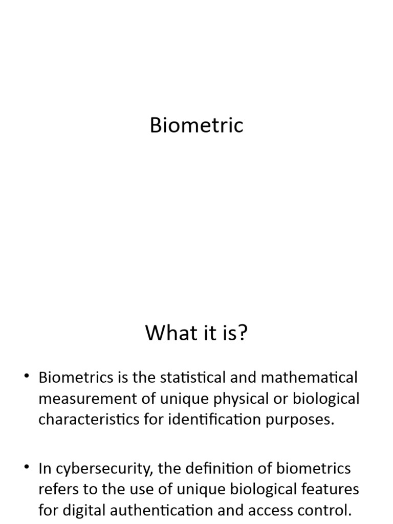 Biometric | PDF | Biometrics | Fingerprint
