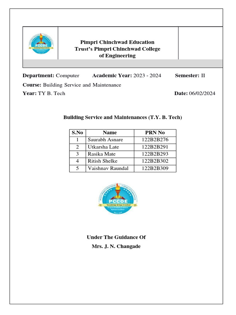 IE-1 Building Report | Download Free PDF | Elevator | Engineering