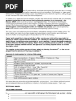 100 Day Snack Letter | PDF | Eating Behaviors Of Humans | Snack Food