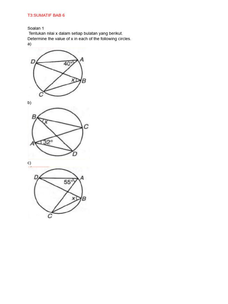 T3 - Sumatif Bab 6 | PDF