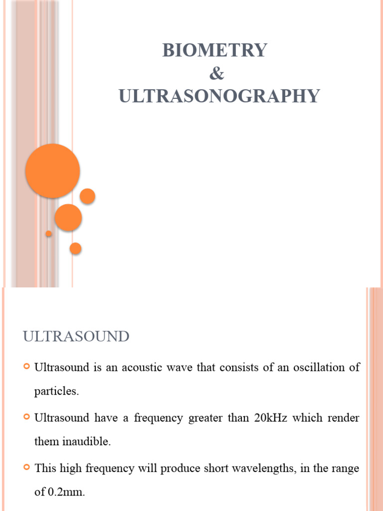 21 A Scan and B Scan | PDF | Medical Ultrasound | Optics
