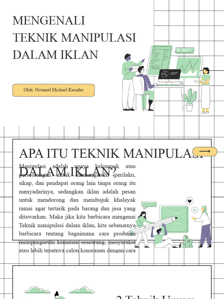 Teknik Manipulasi dalam Iklan Komersial | PDF | Karier & Perkembangan ...