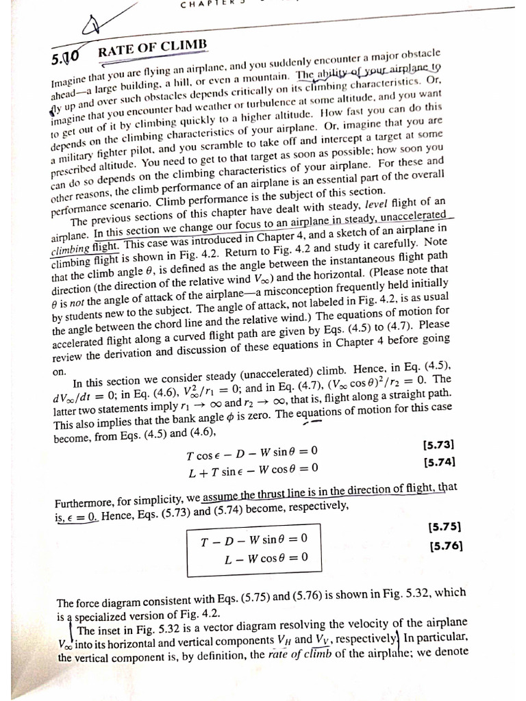 Unit-2 Rate of Climb | PDF