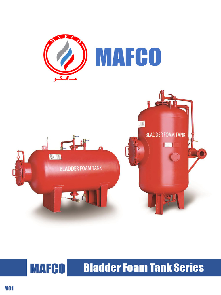 Foam Bladder Tank Operation Guide | PDF | Valve | Pump