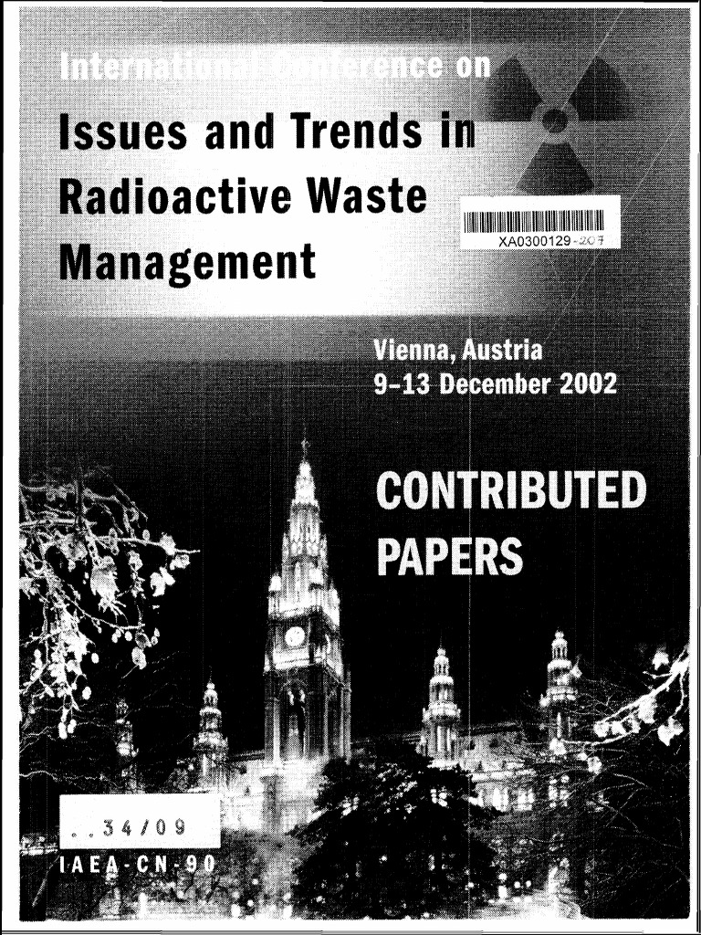 34016240 | PDF | Deep Geological Repository | Radioactive Waste