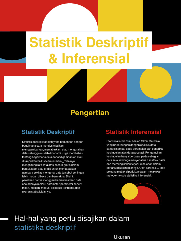 Ppt Statistika Deskriptif And Inferensial Pdf 