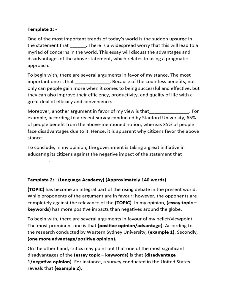 Write Essay Revised | PDF | Essays | Argument